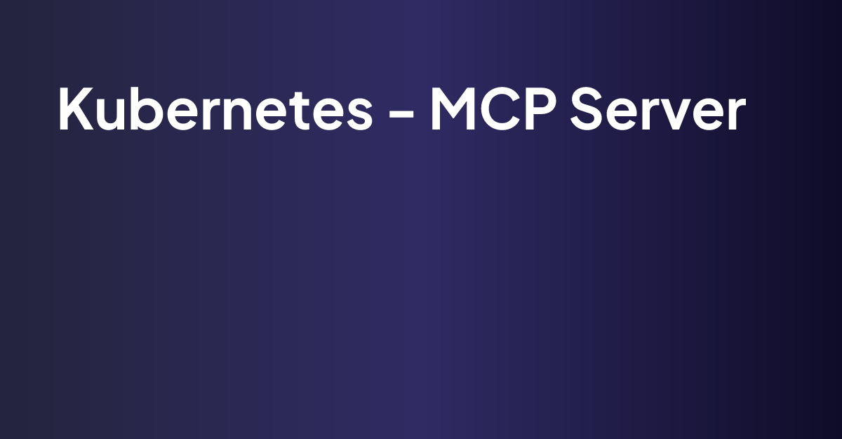 Kubernetes Mcp Server